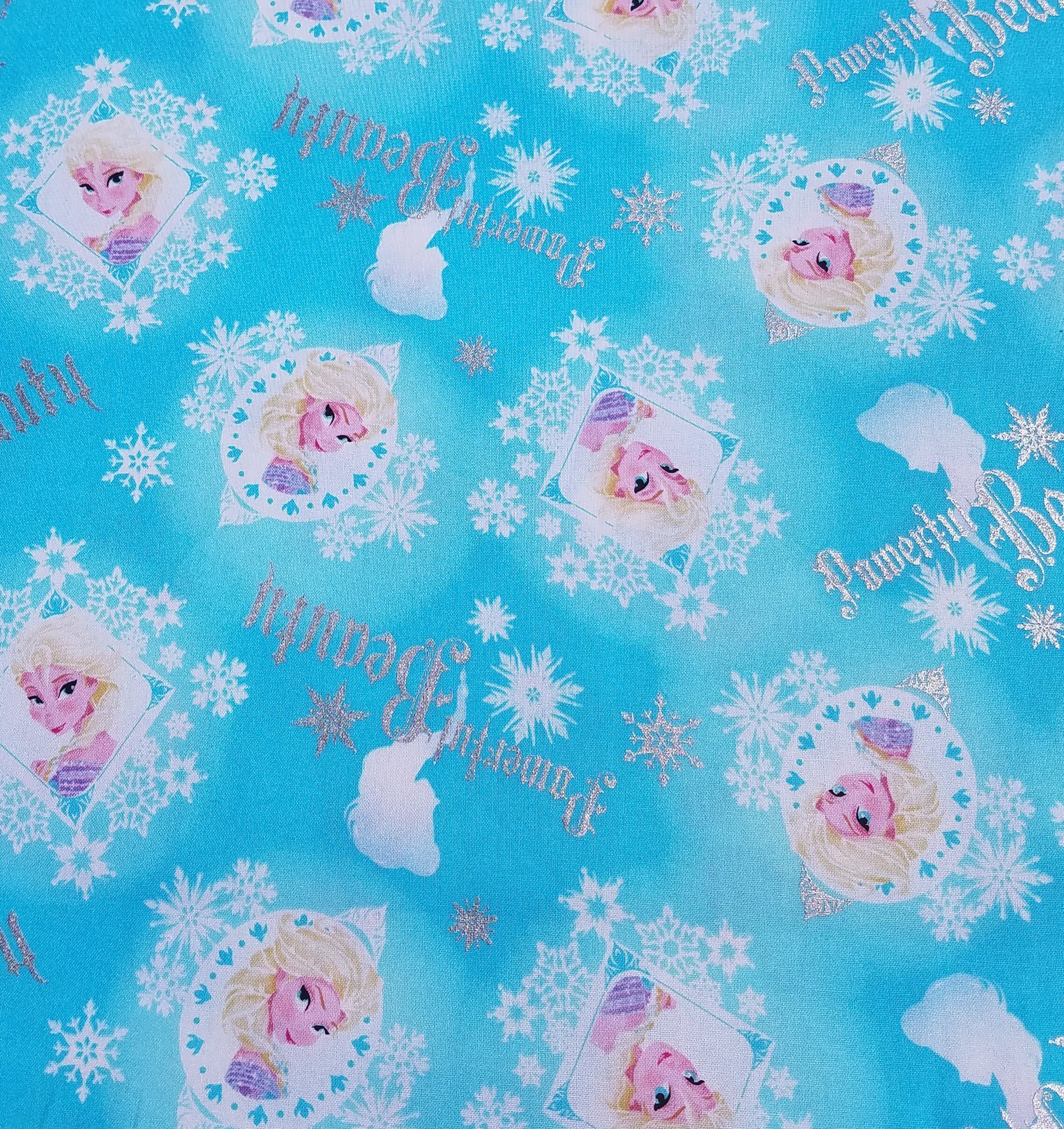 Disney Princess Fabric Disney Frozen Fabric Princess Elsa | Etsy
