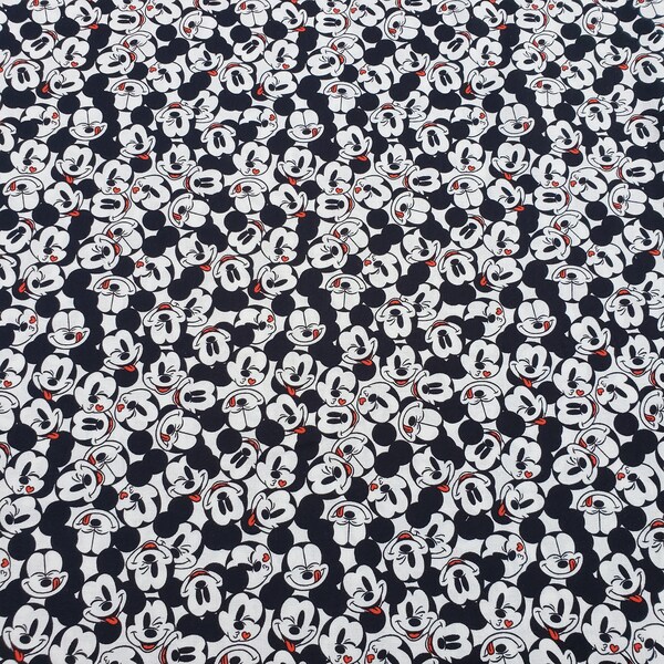 Mickey Fabric - Etsy