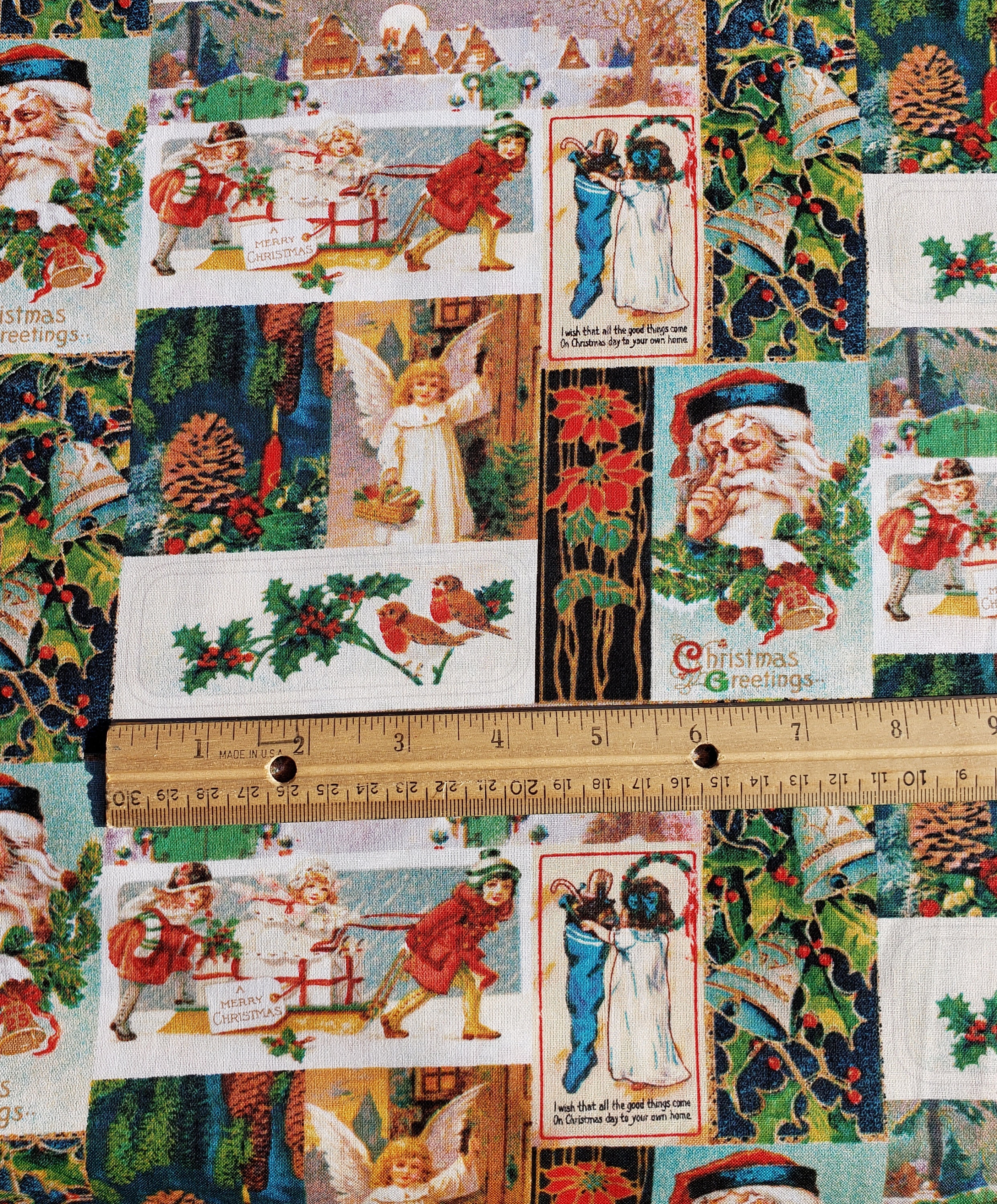 Christmas Cotton Fabric - Etsy