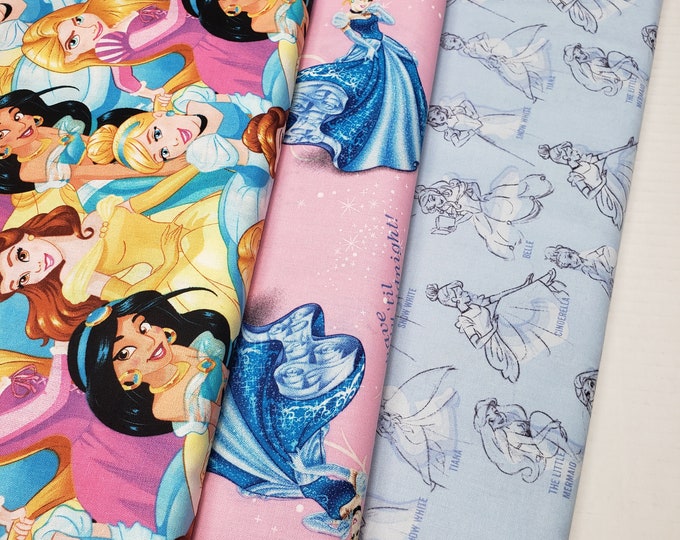 Disney Fabric, Mulan or Merida Cotton Fabric - Etsy