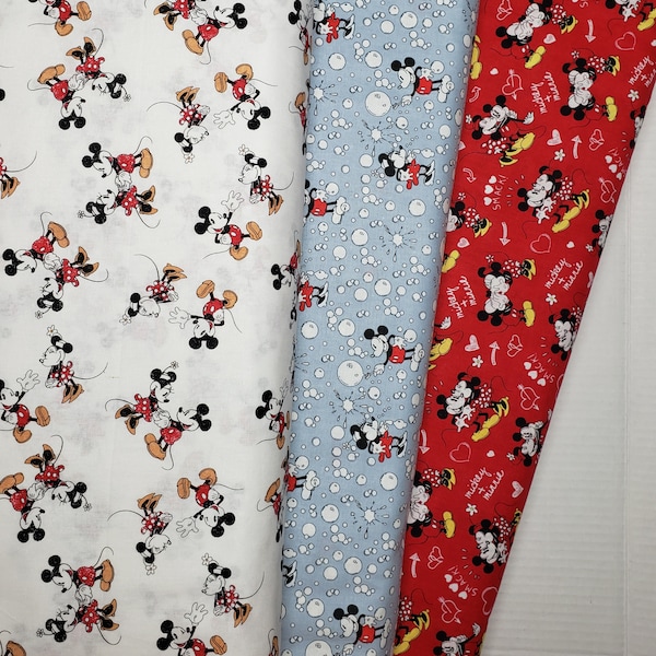 Mickey Mouse Fabric Panel - Etsy