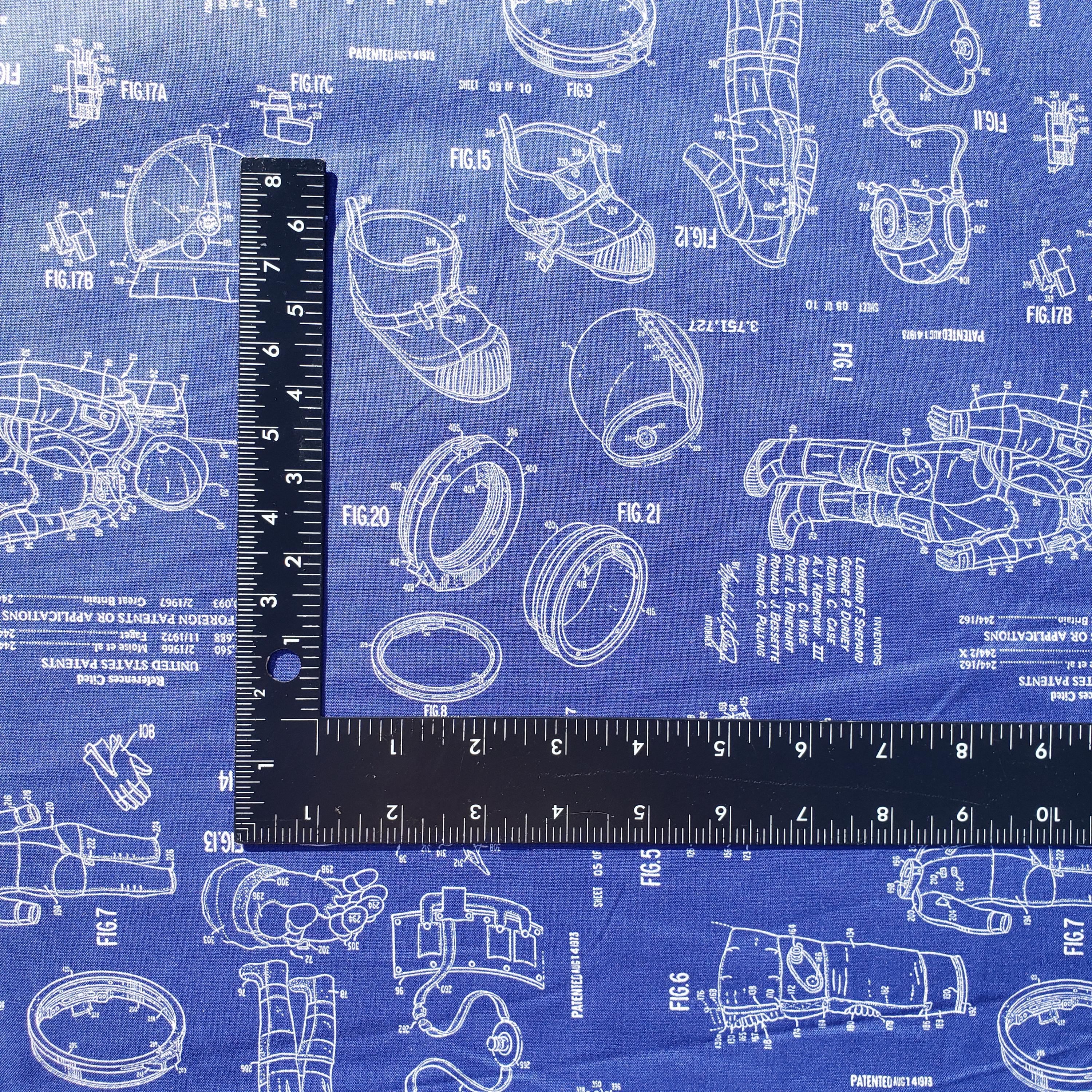 NASA Space Cotton Fabric - Etsy
