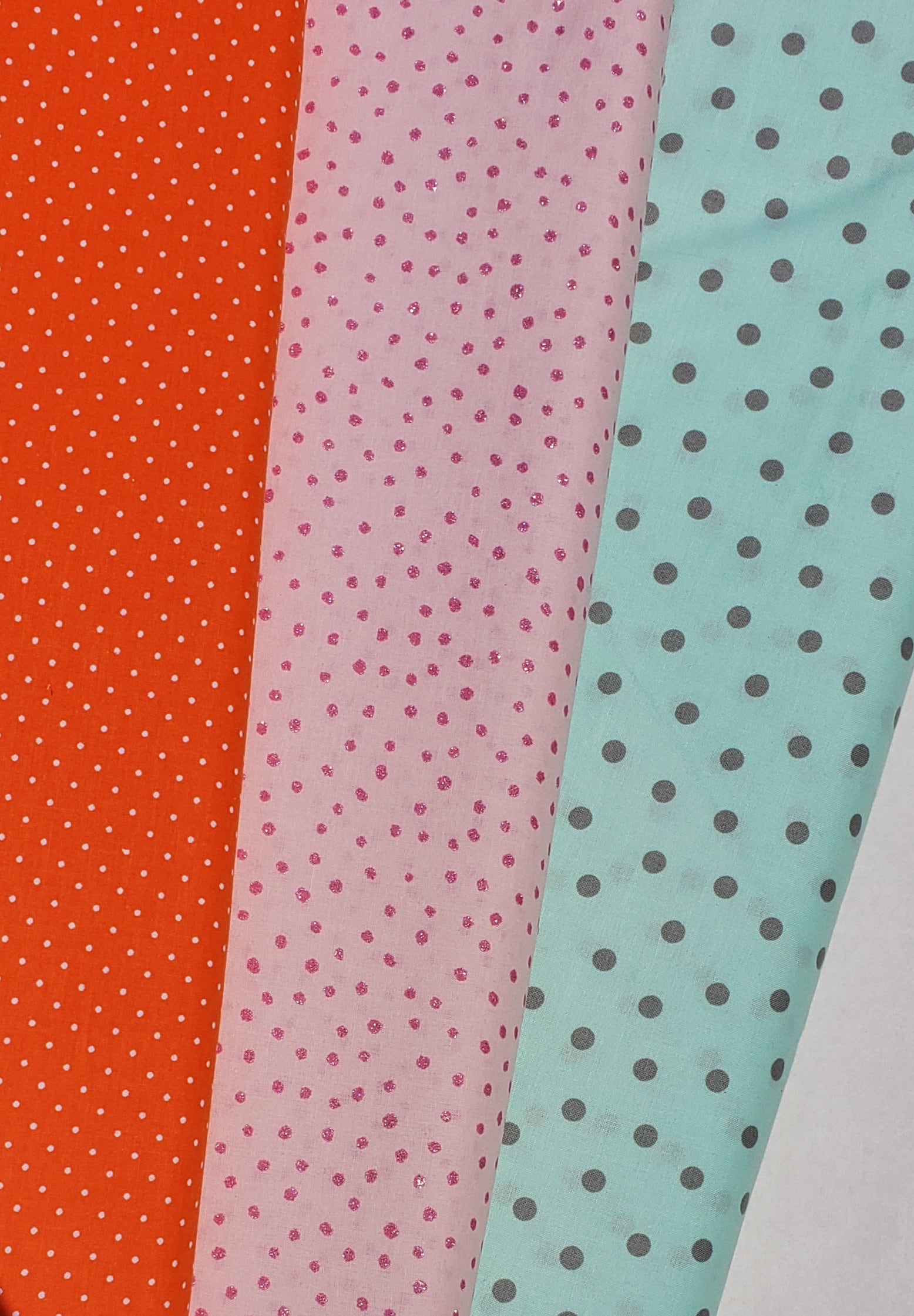Polka Dot Cotton Fabric | Etsy