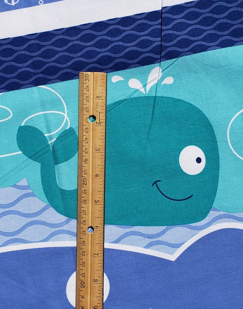 Sea Water Cotton Fabric - Etsy
