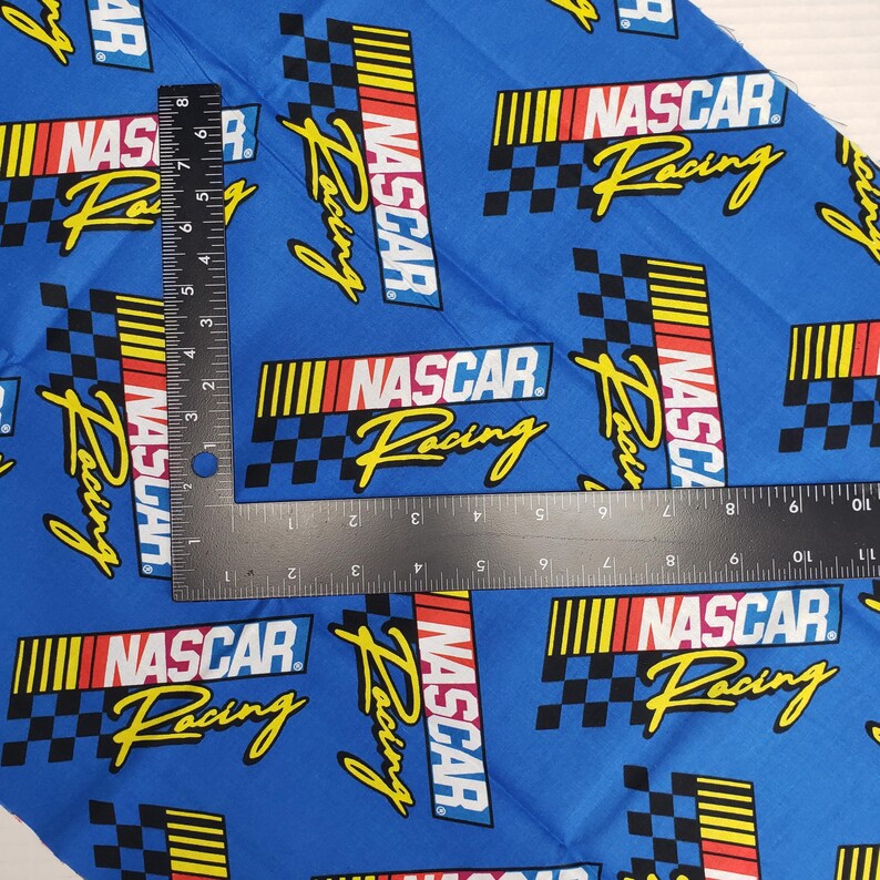 Remnants - Various Race Car Fabrics - Etsy