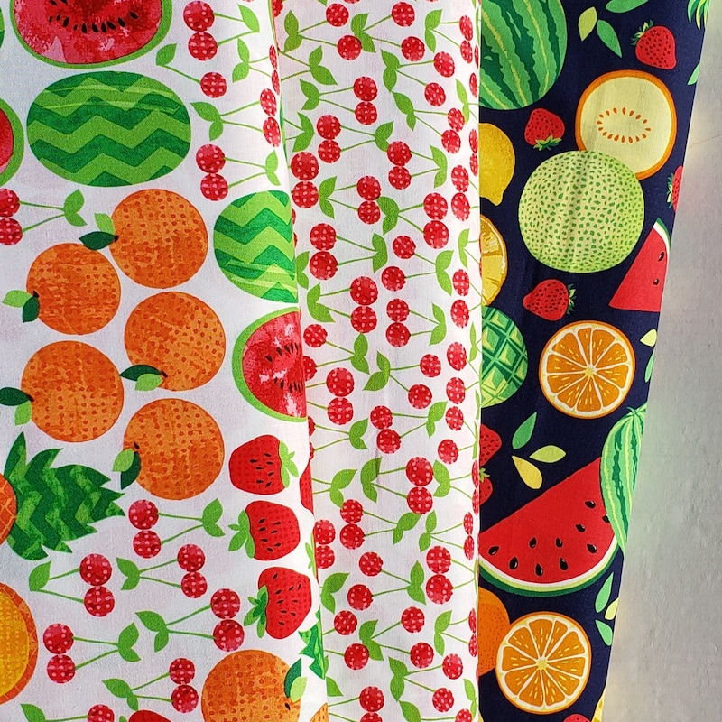Fruit Fabric - Etsy