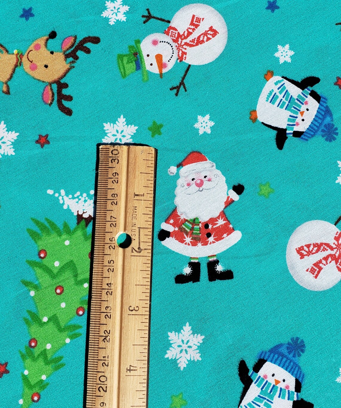 Christmas Cotton Fabric | Etsy