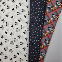 Mickey Mouse Fabric - Etsy