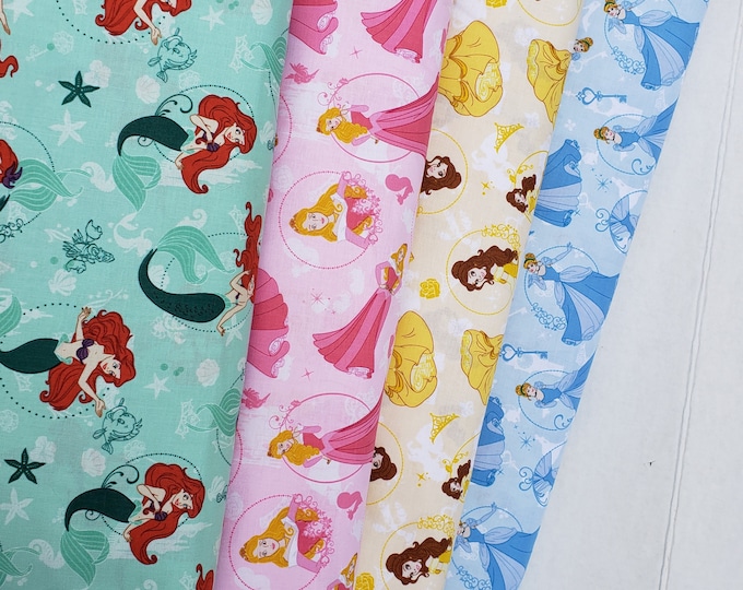 Disney Fabric, Mulan or Merida Cotton Fabric - Etsy