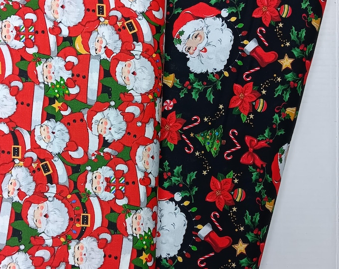 Santa Gnome Fabric Christmas Santas by Misstiina Santa Claus Mod ...