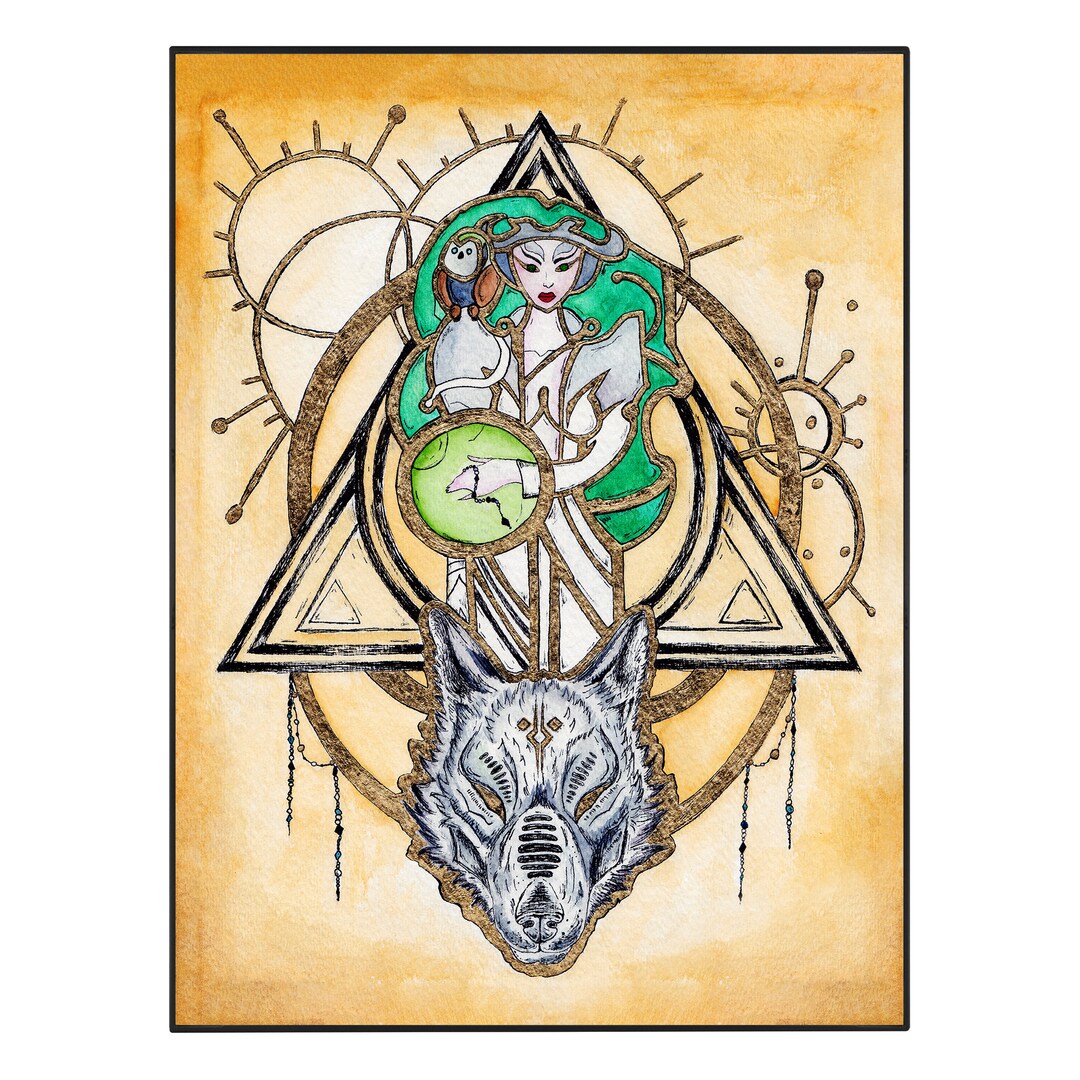 Star Wars Mortis the Daughter Art Print 9x12 Clone Wars Rebels World ...