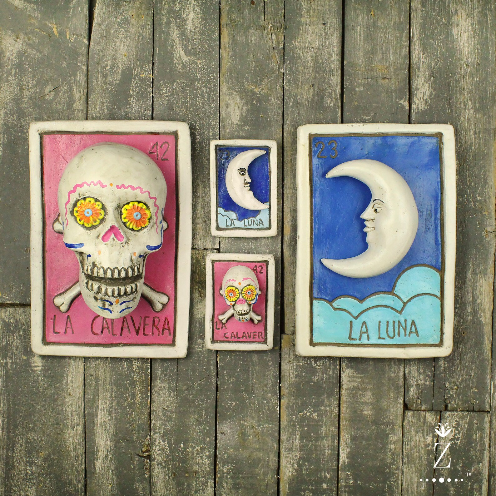 Loteria Card La Luna 23 | Etsy