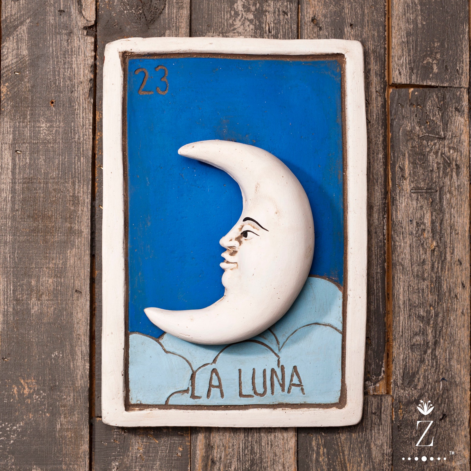 Loteria Card La Luna 23 | Etsy