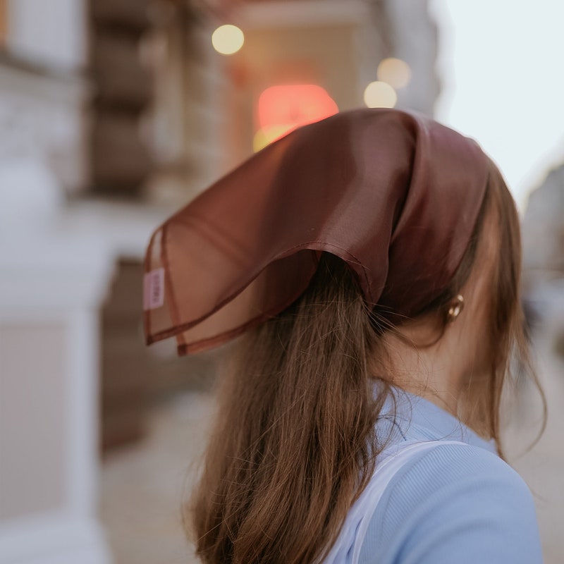 Sheer Head Wrap - Etsy