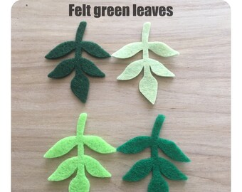 Green felt | Etsy