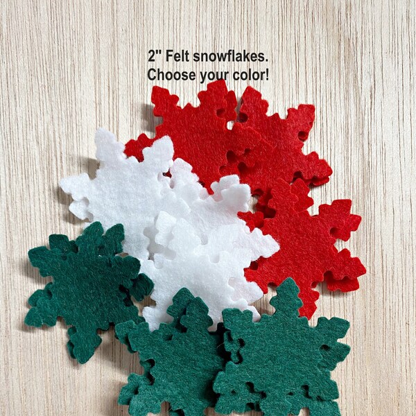 Felt Snowflake - Etsy