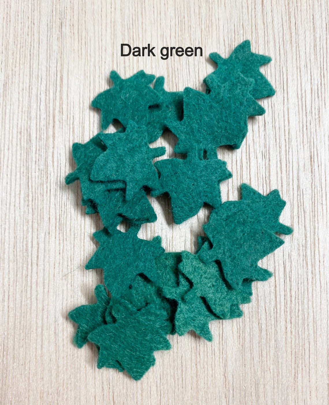 28 Felt Maple Leaves, TINY, Mix, or a Single Color, Ready to Ship ...