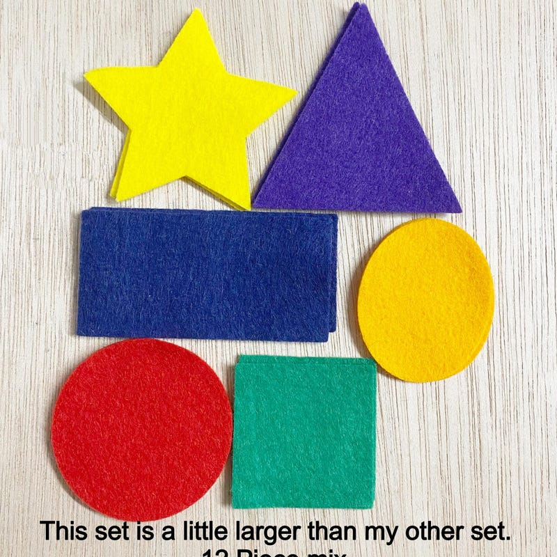 Felt Shapes - Etsy
