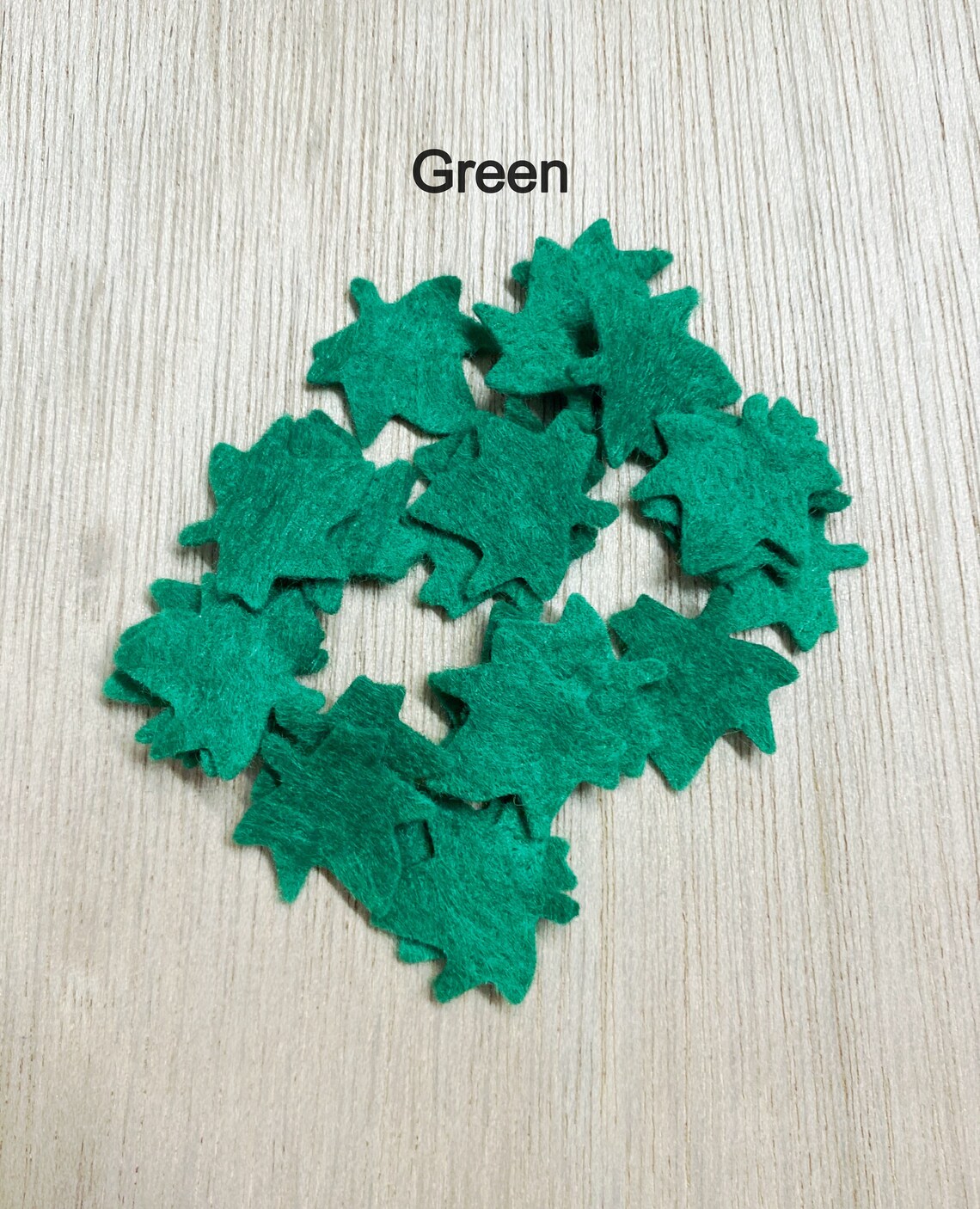 28 Felt Maple Leaves, TINY, Mix, or a Single Color, Ready to Ship ...