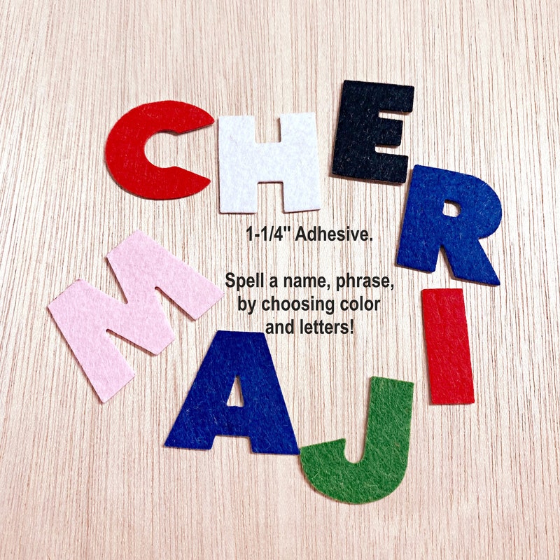 Vinyl Sticky Letters - Etsy