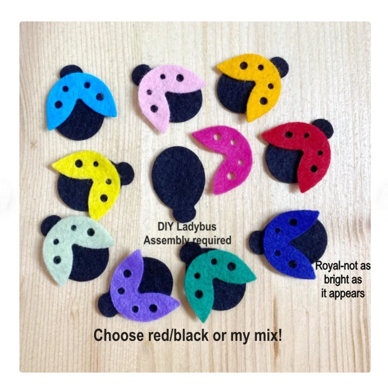Felt Ladybug - Etsy