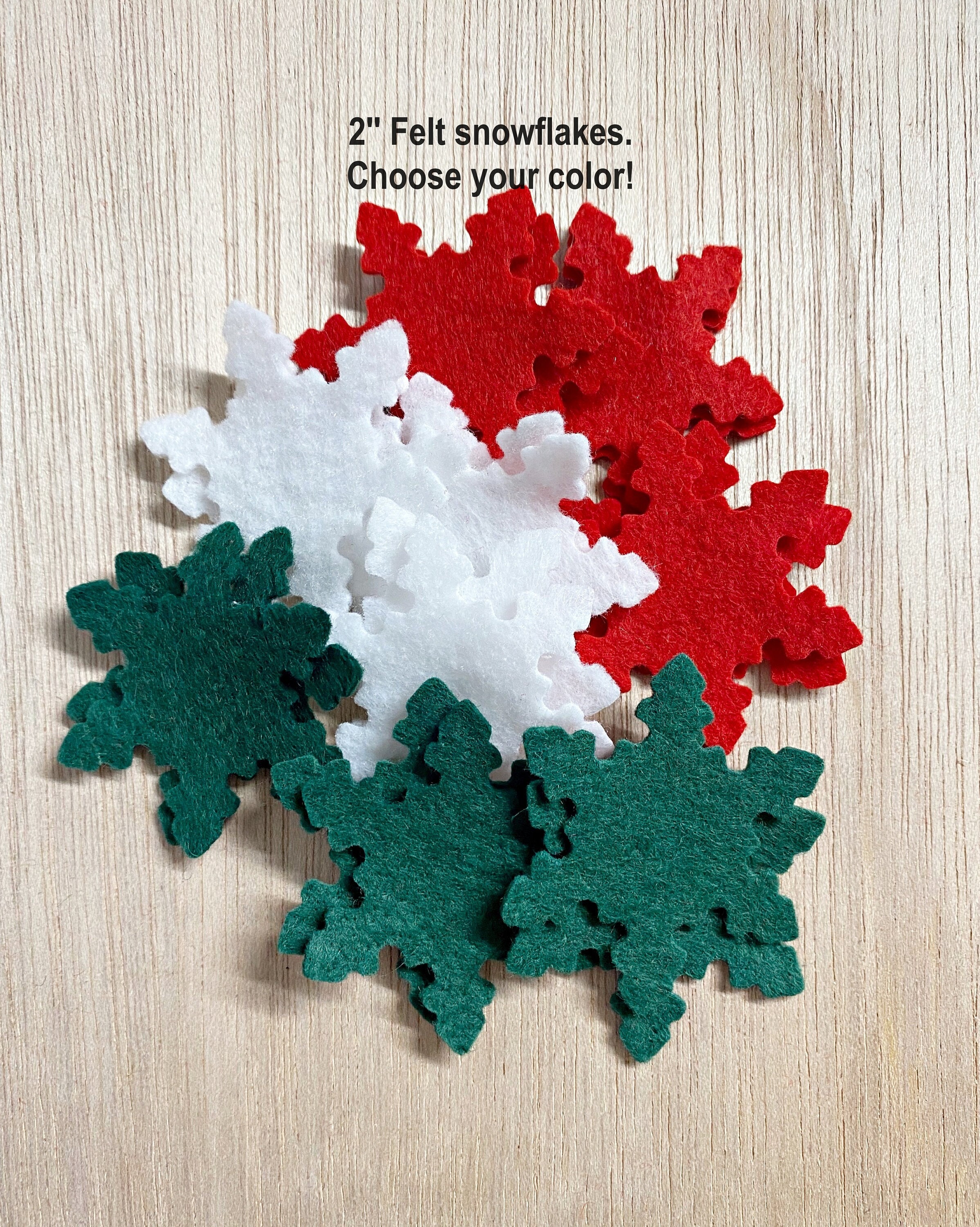 Felt Snowflake Pattern