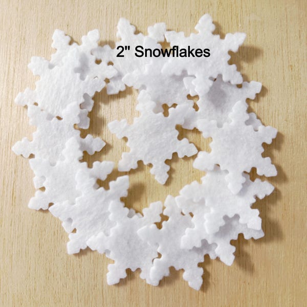 Felt Snowflake - Etsy