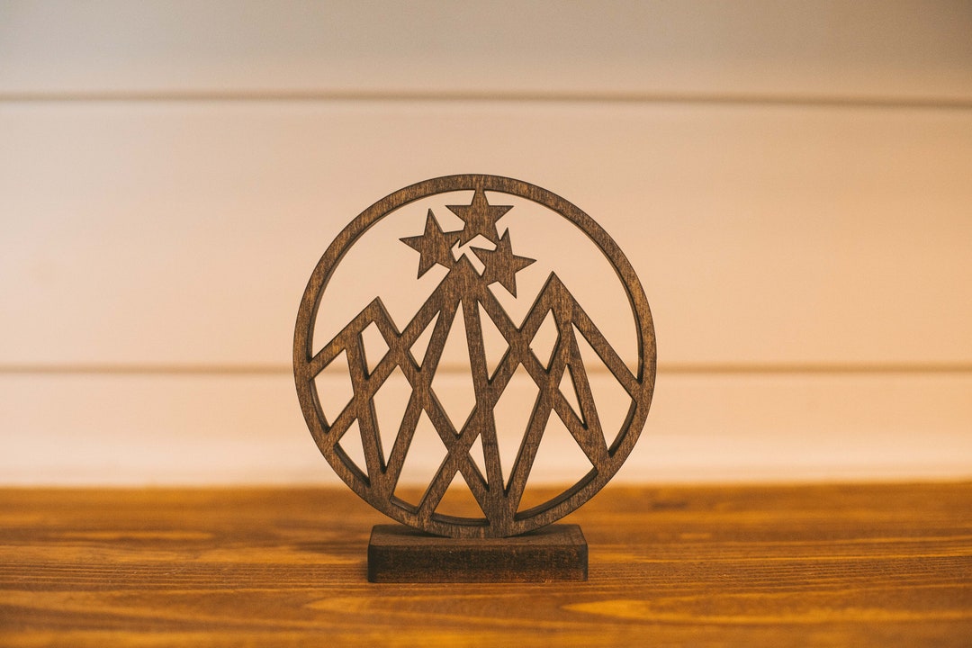 ACOTAR Wooden Bookshelf Decor Velaris Mountains - Etsy