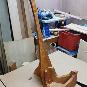 Hand Crafted Wood Guitar Stand - Etsy