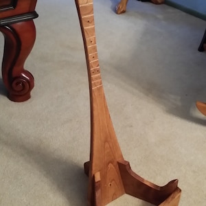 Hand Crafted Wood Guitar Stand - Etsy