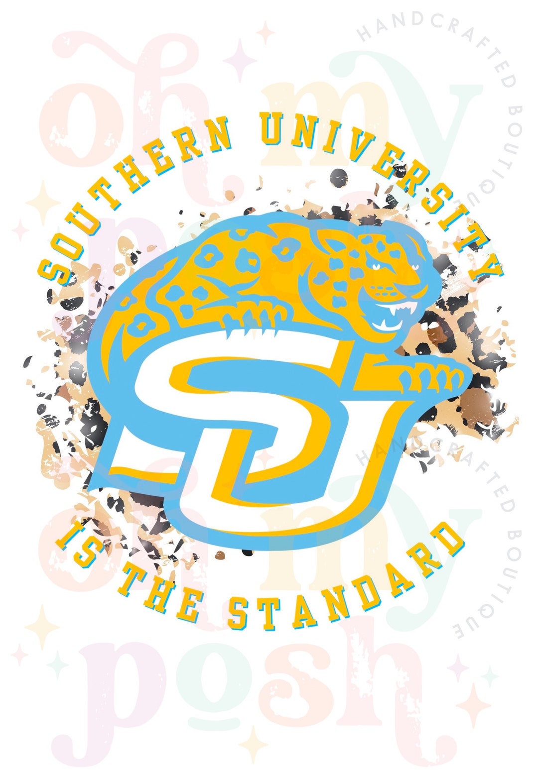 Southern University PNG Sublimation | Southern is the Standard ...