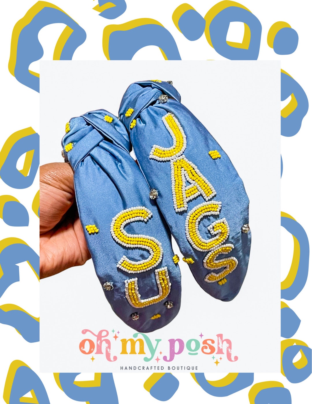 Southern University Headband Southern University Custom Headband SU ...