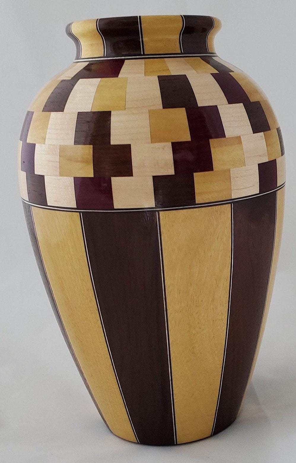 Alota Indurata - Segmented Wood Vessel - Etsy