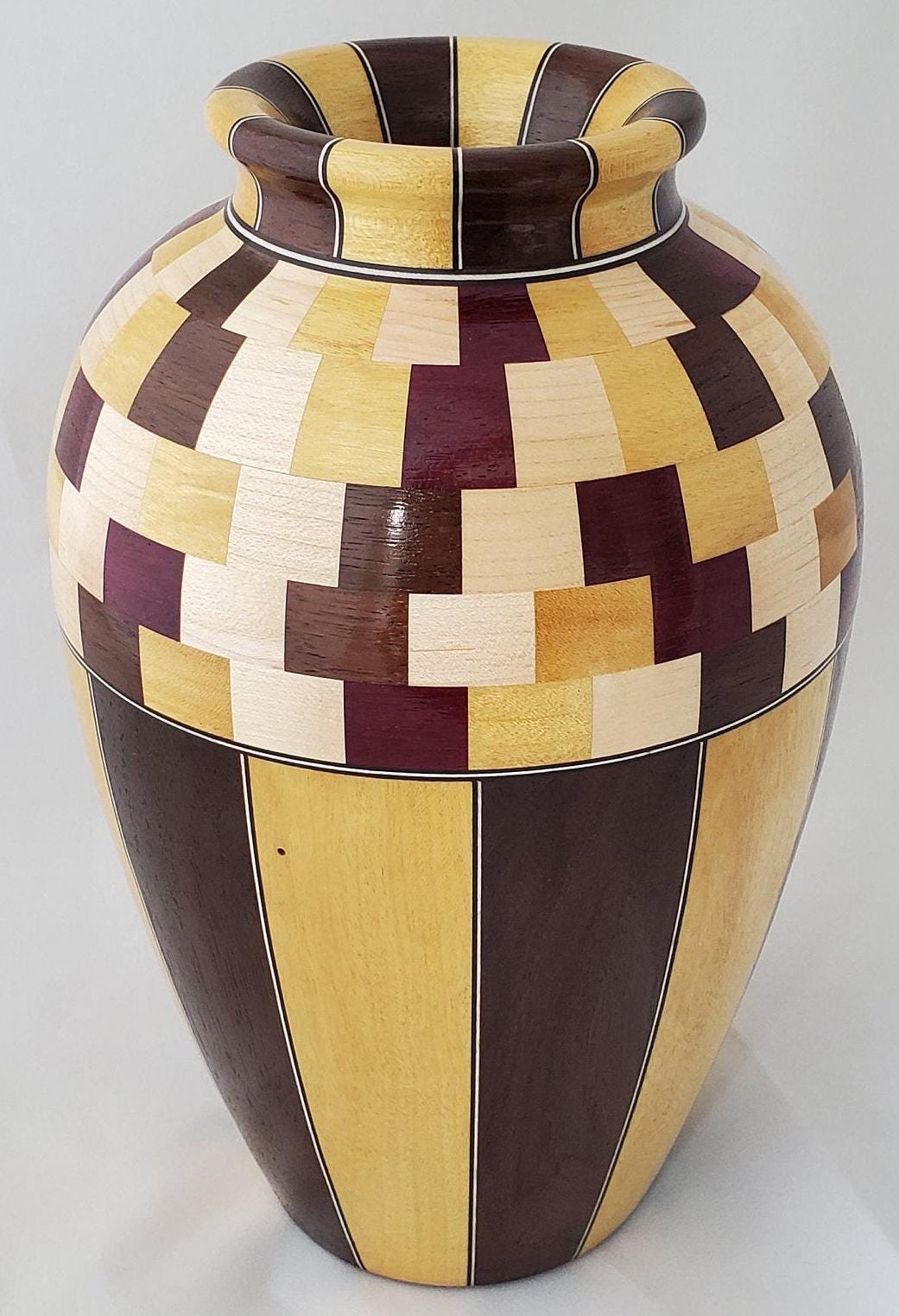 Alota Indurata - Segmented Wood Vessel - Etsy