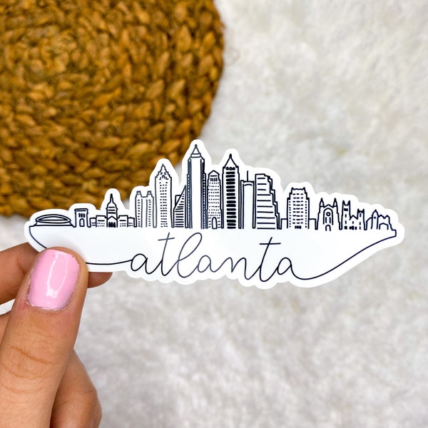 Atlanta Skyline - Etsy