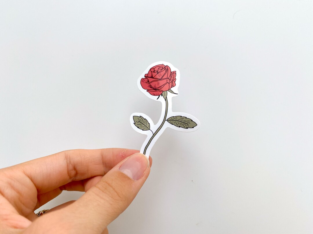 June Birth Month Flower Sticker | Water Bottle Sticker | Flower Laptop ...