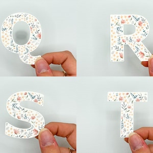 T Letter Sticker T Sticker Alphabet Sticker Stickers for Water Bottle ...