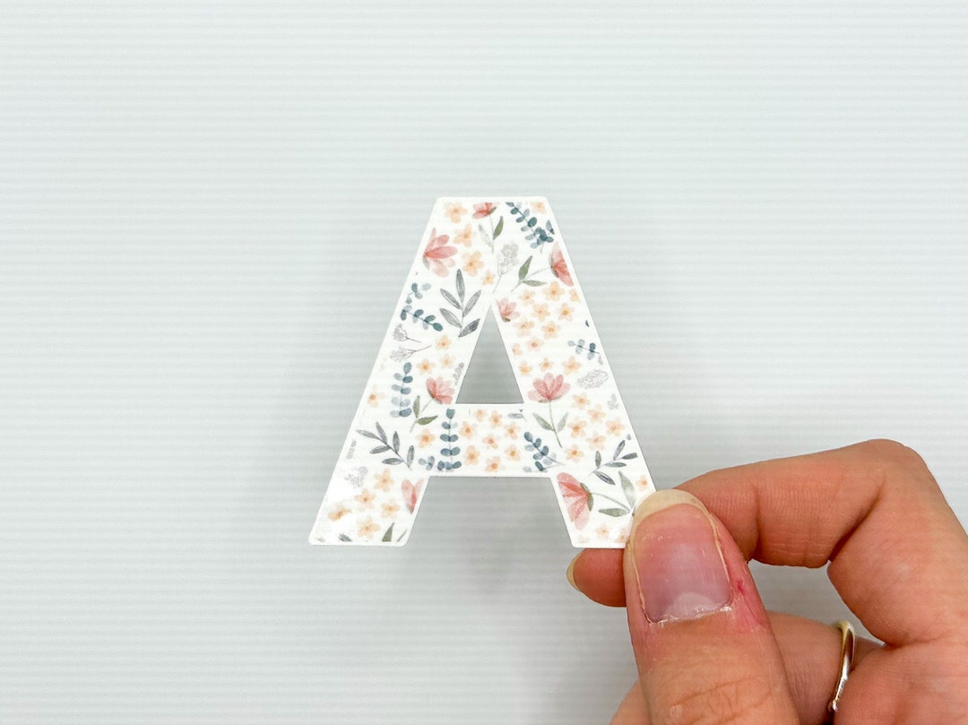 A Letter Sticker A Sticker Alphabet Sticker Stickers for Water Bottle ...