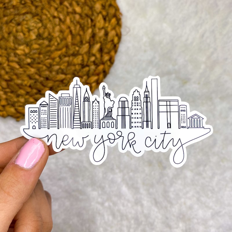 Nyc Skyline Decal - Etsy