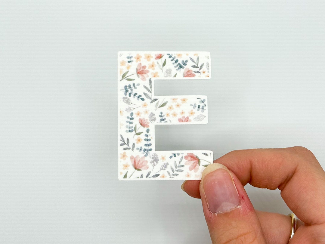 E Letter Sticker E Sticker Alphabet Sticker Stickers for - Etsy
