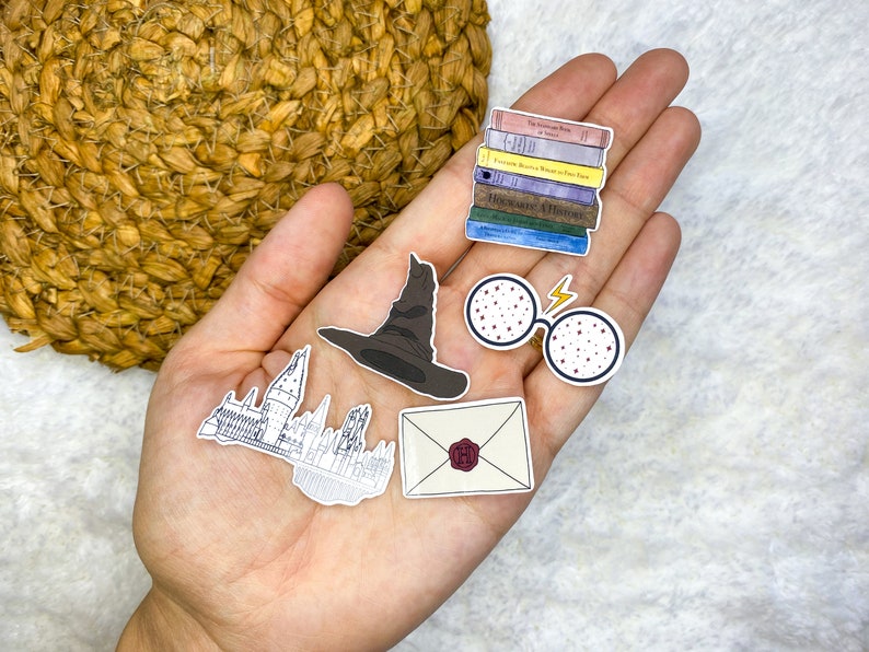 Wizarding School Tiny Sticker Bundle Wizard Stickers - Etsy
