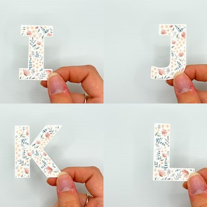 T Letter Sticker T Sticker Alphabet Sticker Stickers for Water Bottle ...