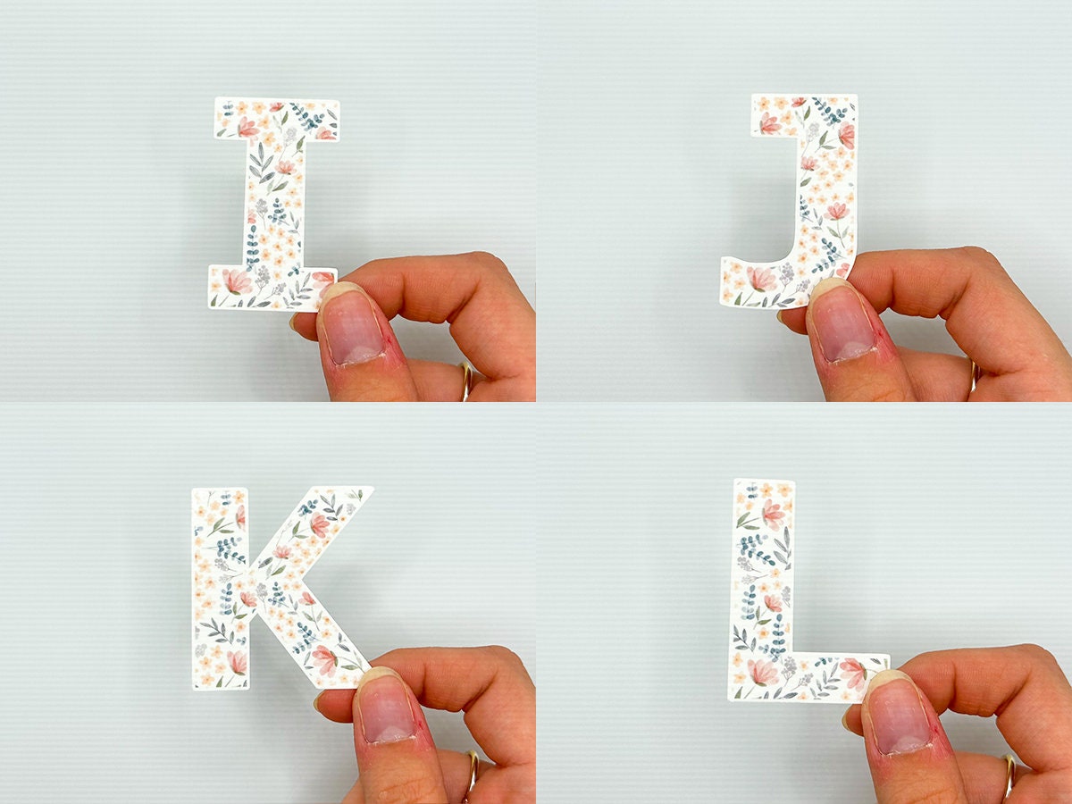 Alphabet Letter Stickers Alphabet Sticker Stickers for - Etsy
