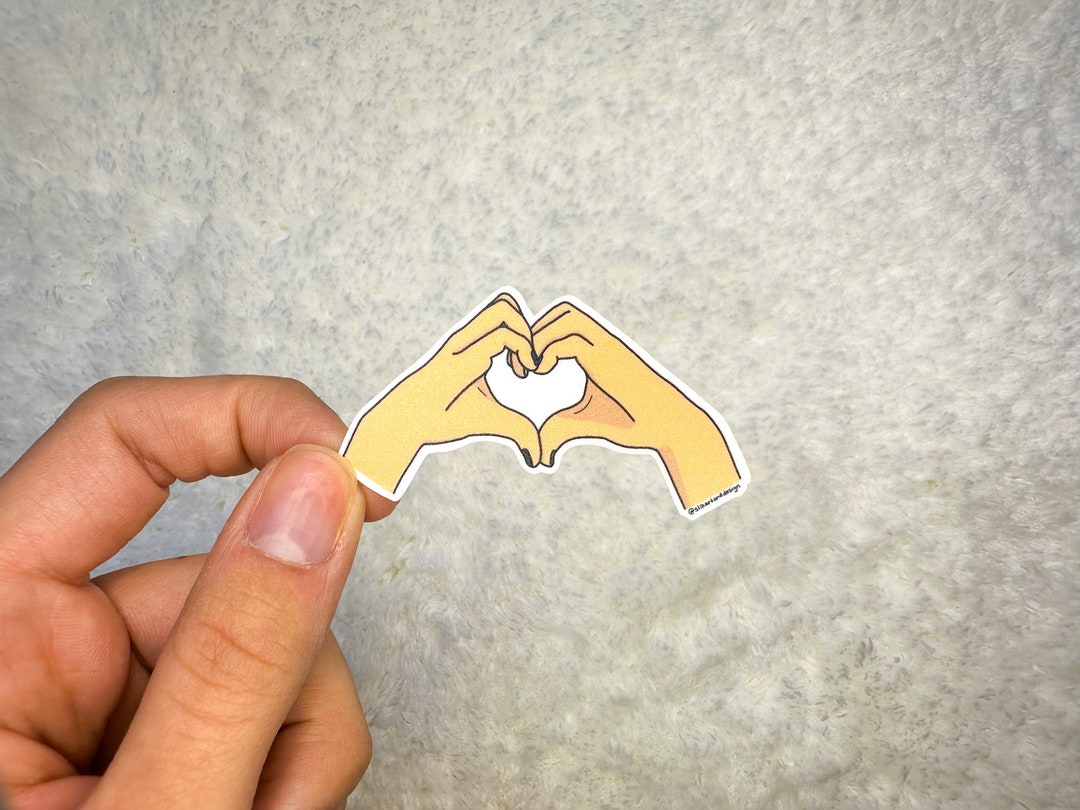 Heart Hands Sticker | Swift Sticker | Lover Sticker | Vinyl Sticker ...