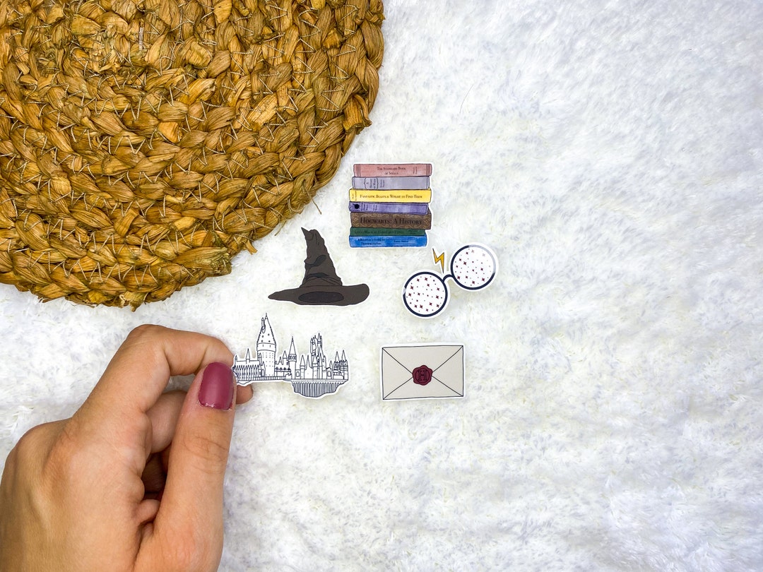 Wizarding School Tiny Sticker Bundle Wizard Stickers Potter Sticker ...