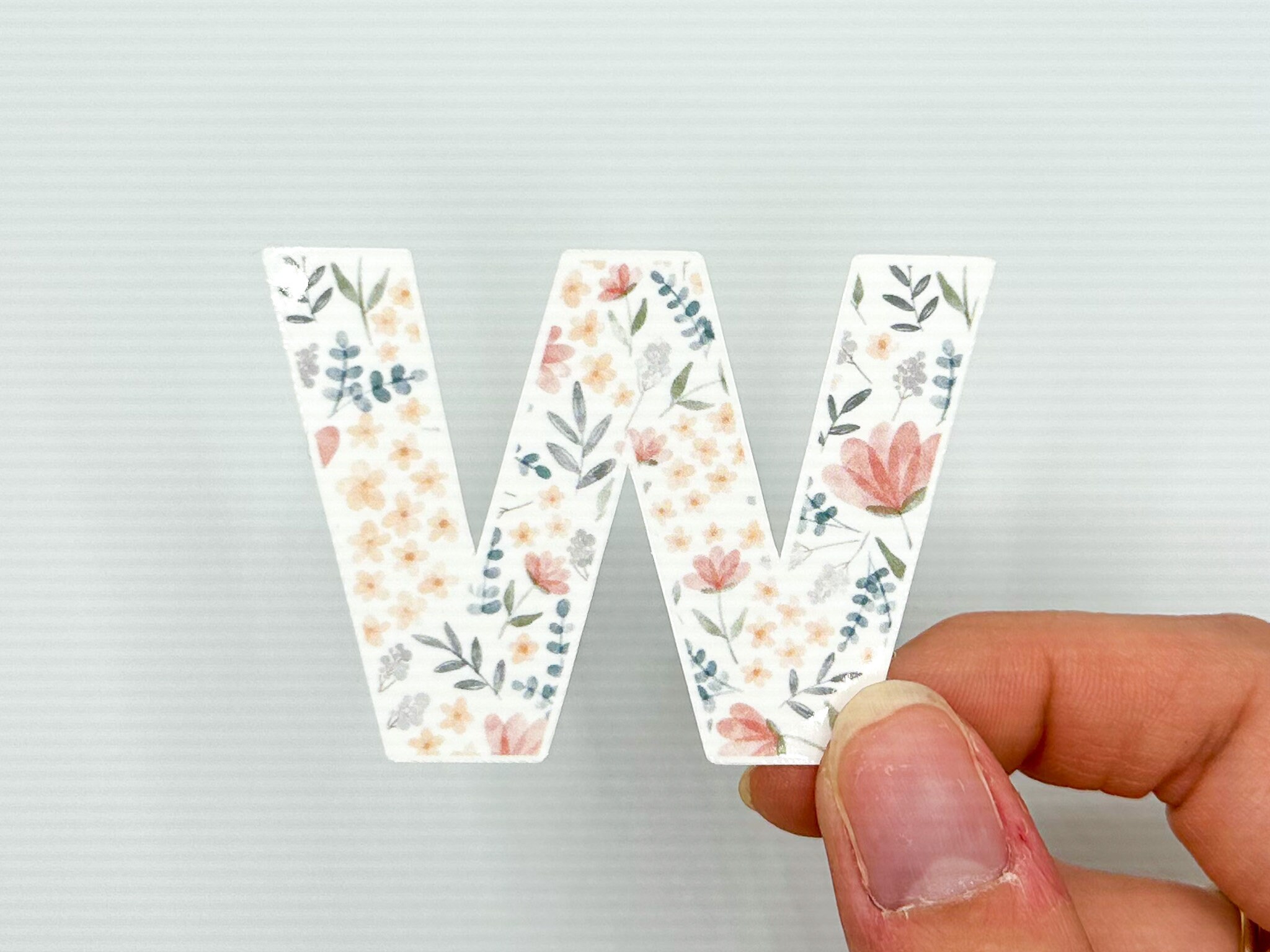 W Letter Sticker W Sticker Alphabet Sticker Stickers for - Etsy
