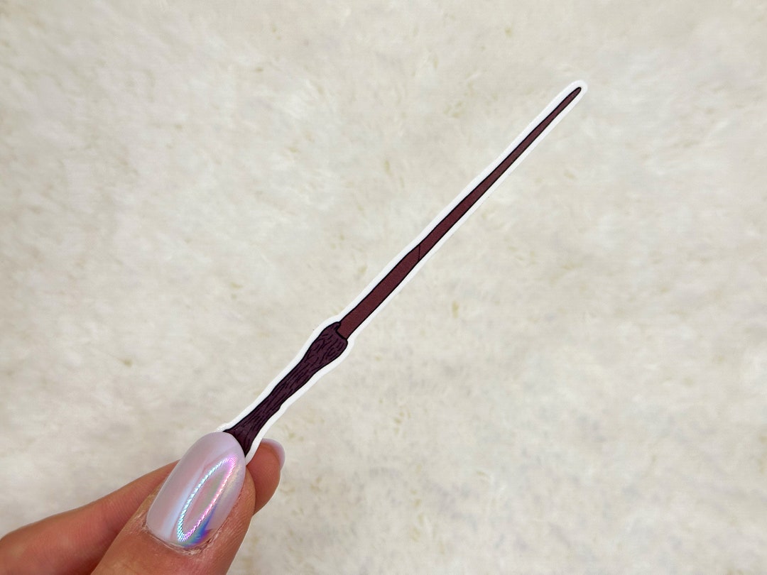 Harry Wizarding Wand Sticker Wizard Stickers Potter Sticker Stickers ...