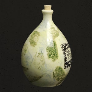 Bullfrog Slime, Potion Bottle, Ceramic Magic Potion Bottle, Halloween ...