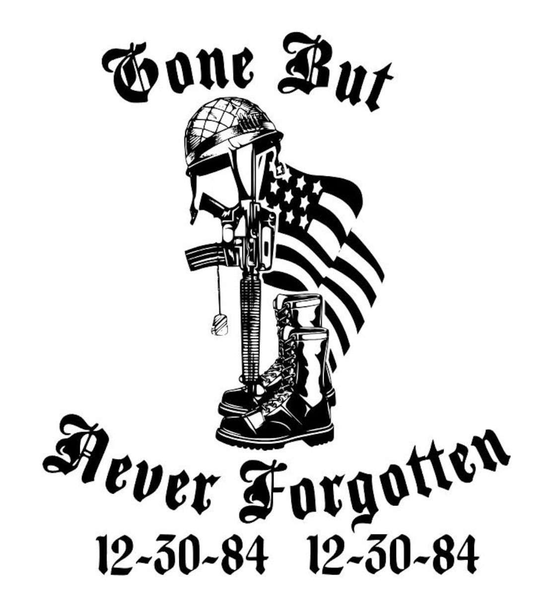 7" Fallen Soldier Memorial - Etsy