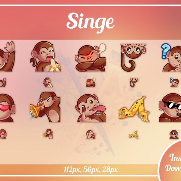 Twitch Gorilla Overlay - Etsy